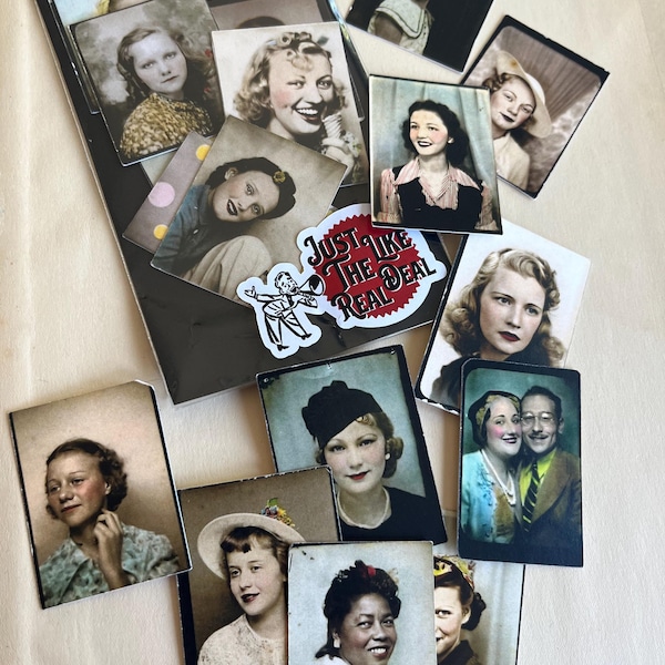 Vintage Ladies Old Portrait Photos, Antique Women Photographs Colorized ...