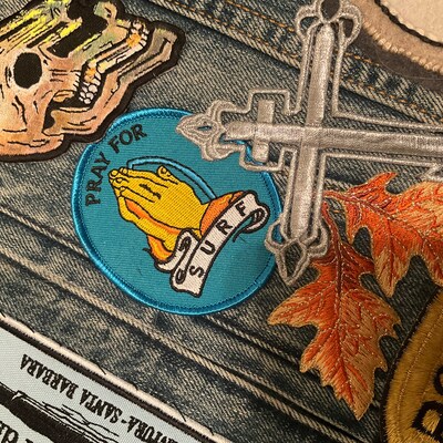 Vintage Iron on 1970's Embroidered Soul Patch no Pun - Etsy