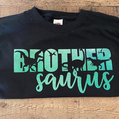 Brother Saurus Svg, T-rex Dinosaur Svg, Birthday Svg, Dxf, Eps, Png ...