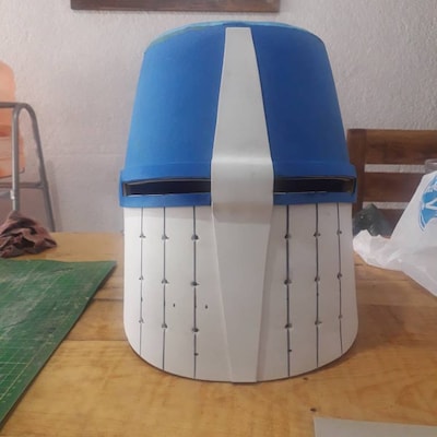 EVA Foam Knight Helmet Template - Etsy