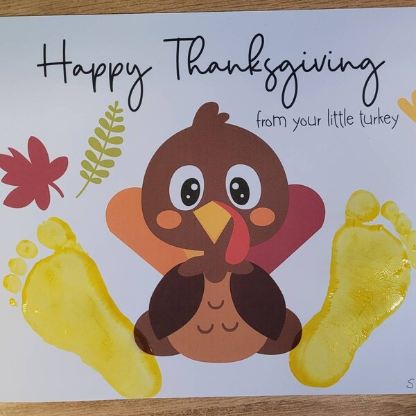 Thanksgiving Handprint Craft - Preschool Thanksgiving Craft ...