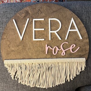 Custom Wood Name Sign Cutout / Name Cut Out / Baby Name Sign / | Etsy