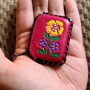 Handmade Mexican Hand Tooled Laced Leather Men's Wallets - Etsy