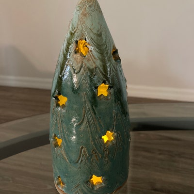 Cardinal Tree Luminary - Etsy