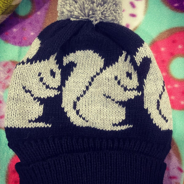 Gothic Pagan Pentagrams on a Slouchy Black Beanie Hat With or Without ...