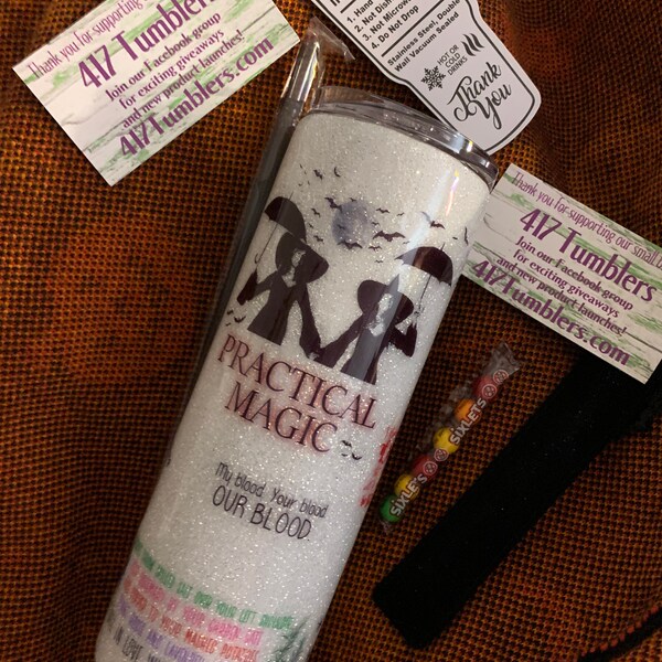 Practical Magic Inspired Tumbler - Etsy