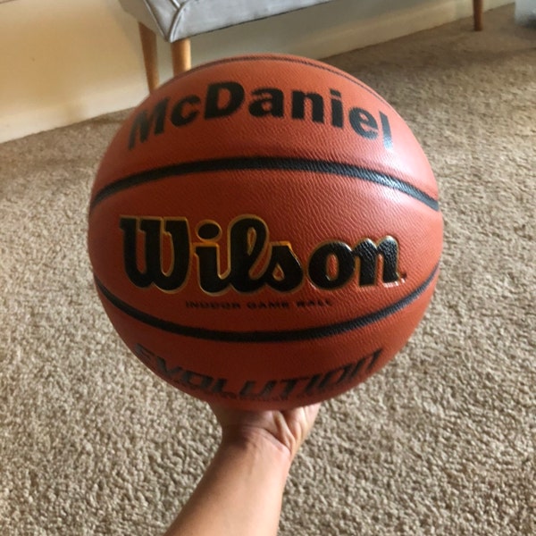 Customized Personalized Wilson Evolution Basketball Indoor Size 29.5 ...