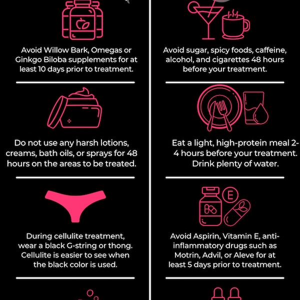 Editable Price List Template, Estheticians Beauty Spa Salons Price List ...