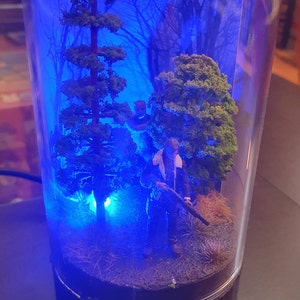 Glass Dome LED Cabin in the Wood Diorama Inspired Form - Etsy