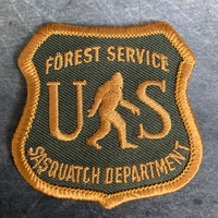 US Sasquatch Department Iron on Embroidered Patch - Etsy
