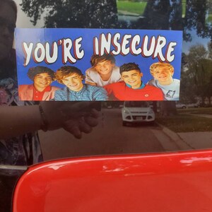 You're Insecure Bumper Sticker & Car Magnet - Etsy