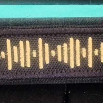 Preppy Pink Lightning Bolt Patch. Large Embroidered Iron on Patch. - Etsy