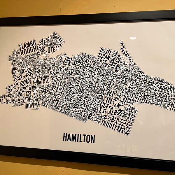 Laval Neighbourhoods City Map Poster - Laval Art - Laval Québec Poster ...