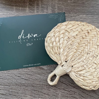 Duotone Buri Placemat, Wall Art, Natural Placemat, Handmade, Filipino ...