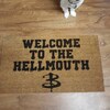 Buffy the Vampire Inspired Door Mat Welcome to the Hellmouth - Etsy
