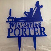 GAME OVER Cake Topper, Gamer Wedding Cake Topper, Video Game Wedding ...