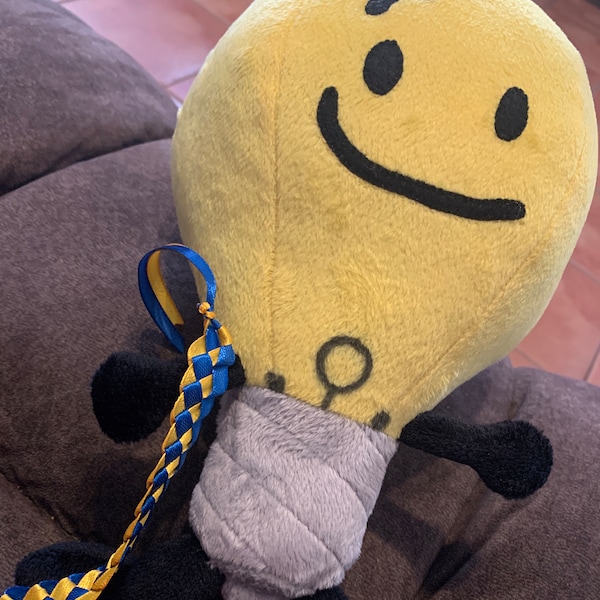 Custom Plush Toy Inspired by Light Bulb From Inanimate Insanity, Toy ...