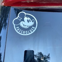 Disney Annual Passholder Decal - Etsy