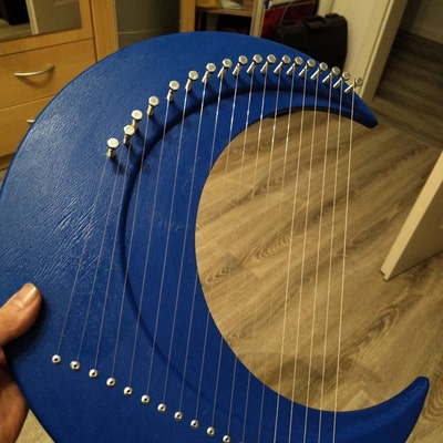 24 String Mega Size Jewish Lyre Harp King David Lyre Harp - Etsy