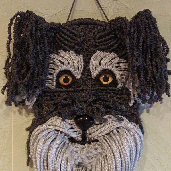 Macrame PDF Pattern Tutorial Beginner Douglas the Highland Cow - Etsy