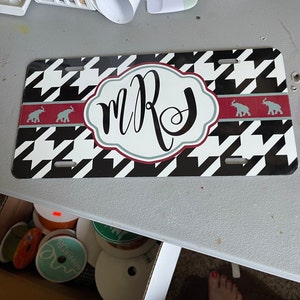 Sunflowers on Rustic Wood License Plate Car Tag Sublimation - Etsy