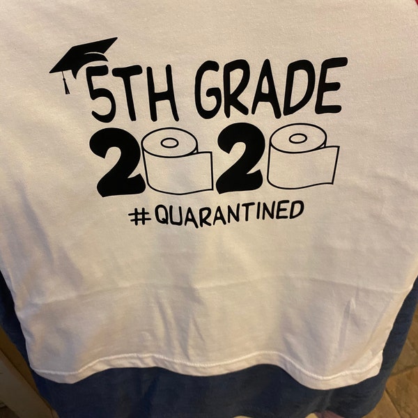 5th Grade 2020 Quarantine SVG, 5th Grade Svg, 2020 Svg, PDF, PNG, Dxf ...