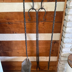 Dragon Fire Poker / Hand Forged / Blacksmith Fire Pit Tool - Etsy