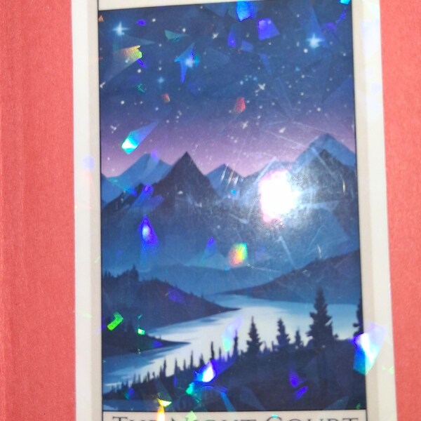 Wicked Tarot Card Sticker | Pink and Green Wicked Sticker | Vinyl ...