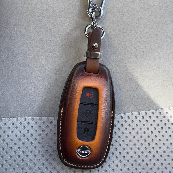 2023 2024 Mini Cooper S JCW Key Fob Cover, Leather Key Case for Keyless ...