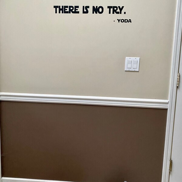 Do or Do Not. There is No Try - Vinyl Decal Only - Etsy