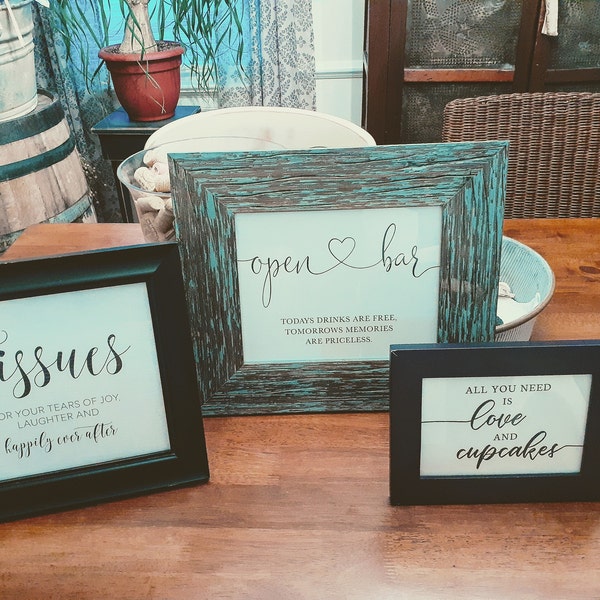 Tears of Joy Wedding Sign: Tissues Quote (digital Download) - Etsy