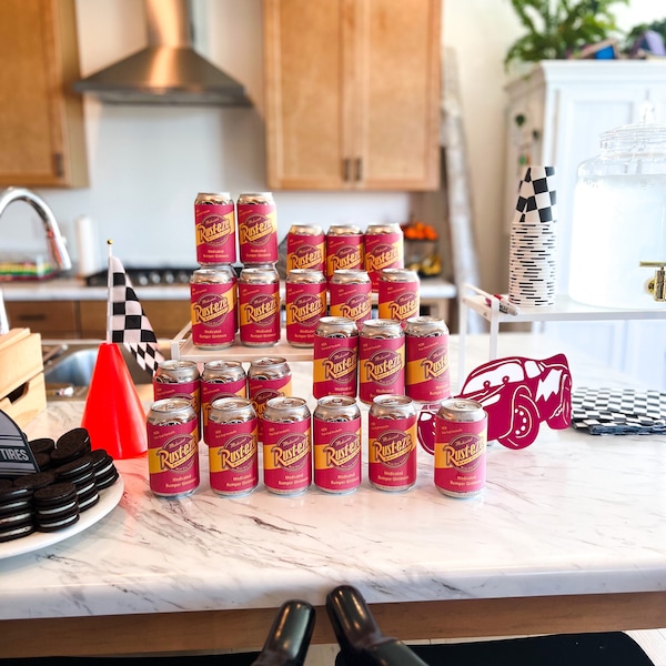 Rusteze Logo Cans | Cars Lightning Mcqueen Printable - Etsy
