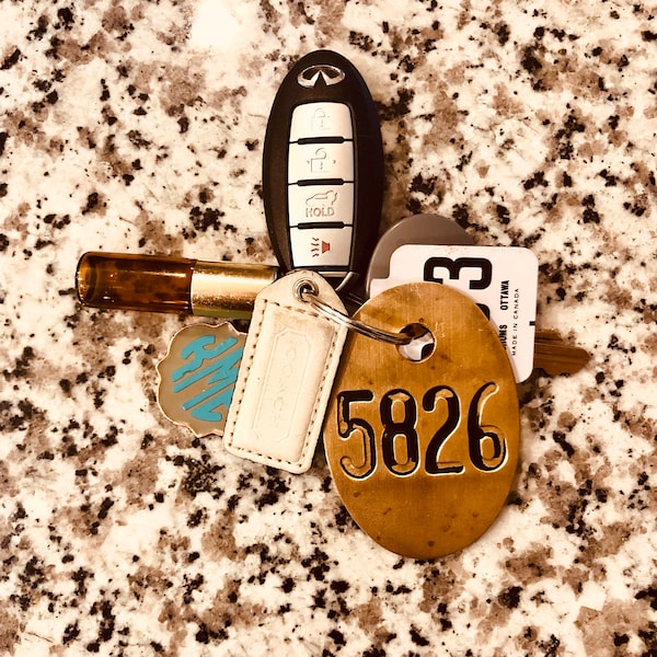 Vintage Brass Cow Tag - Etsy