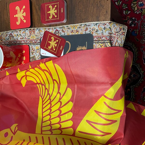 Achaemenid Falcon Shahbaz Sticker (bubble Free) - Etsy