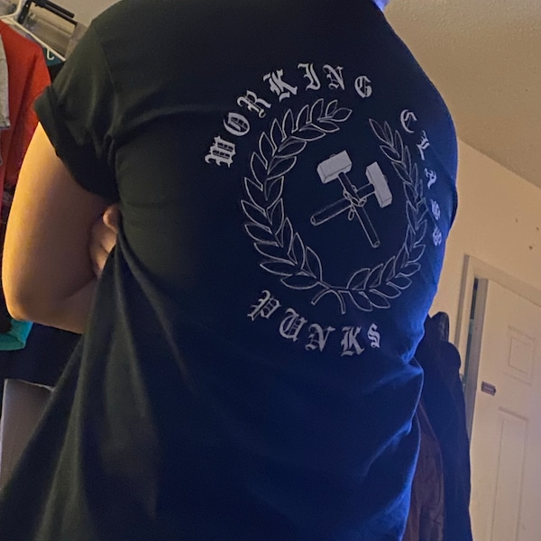 Discharge Never Again Back Patch - Etsy