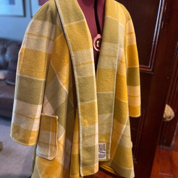 Blanket Coat PATTERN - Digital Pdf + Video Tutorial, Suitable for ...