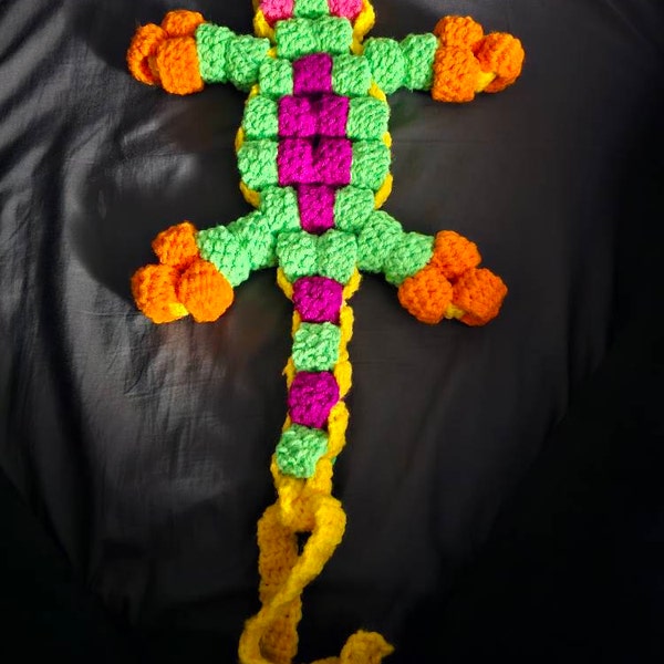 90s Bead Lizard Pattern - Etsy