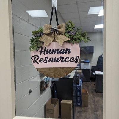 Office Door Hanger Office Wreath Workplace Wreath Workplace Decor ...