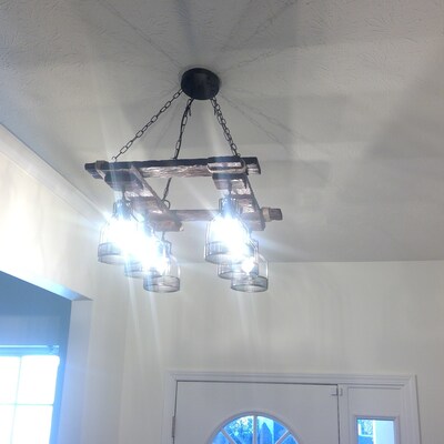 Rustic Light Fixture Hanging Light Rustic Lighting Industrial Pendant ...