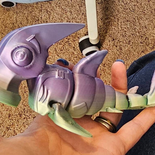 Flexi Factory Hammerhead Shark 3D STL and 3MF Files for Printing! - Etsy