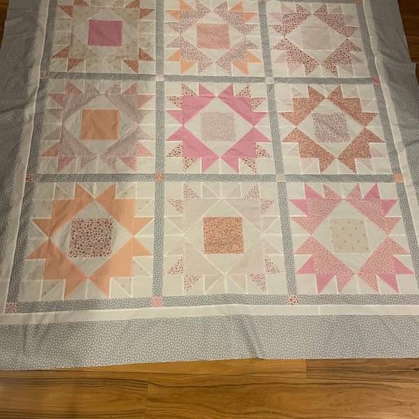 PDF Pattern for Scooped Single Twin Patchwork Quilt. Ice Cream Gelato ...