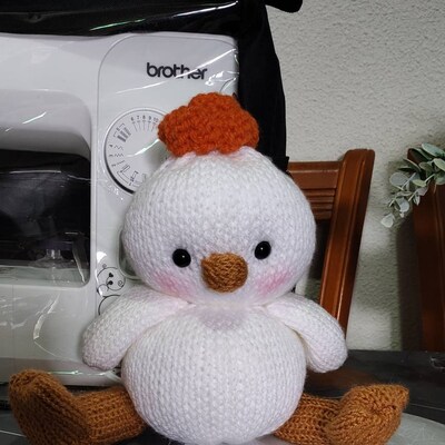 Chicken Knitting Machine Pattern PDF ONLY Addi Sentro - Etsy