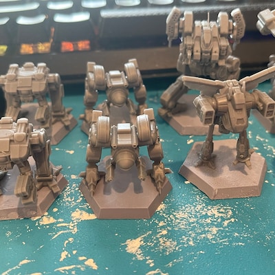 Phoenix Hawk IIC, Alternate Battletech Mechwarrior Miniature WITH BASE ...
