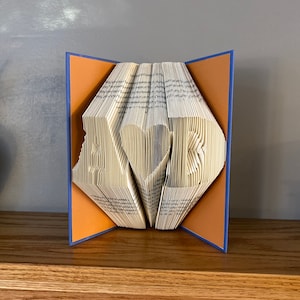 Folded Book Art-tooth-unique Gift-custom Hand Made Art-home Decor ...
