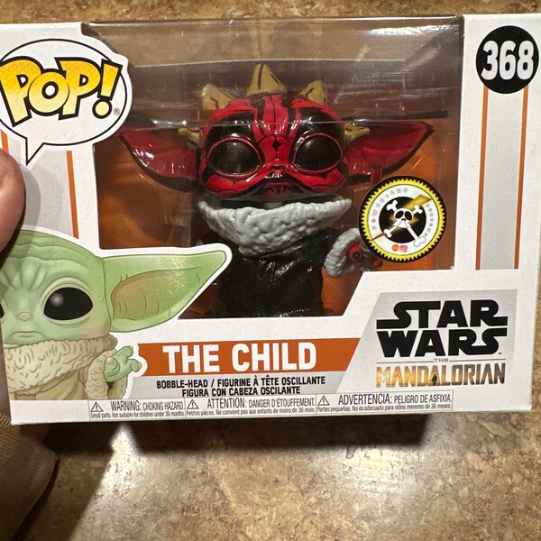 Darth Grogu Custom Funko Pop - Etsy