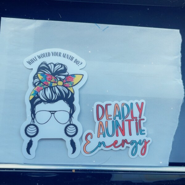 Small Maktaq and Ulu Sticker, Vinyl Sticker, Native Sticker, Indigenous ...