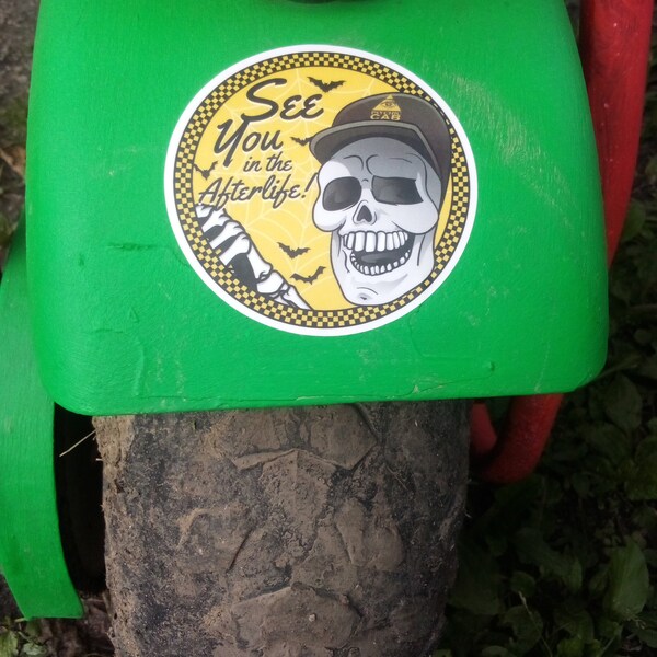 Halloweentown Vinyl Die Cut Red & Blue Headphone Stickers - Etsy