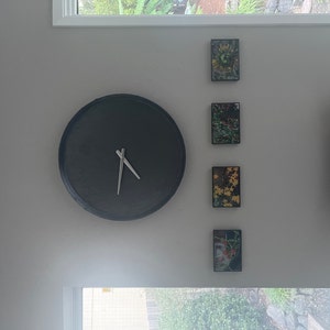 3D Modern Wall Clock, Silent Metal Wall Clock, Unique Wall Clock ...