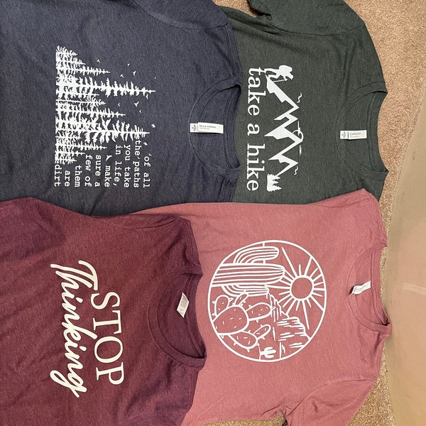 Of All the Paths You Take Shirt, Camping Shirt, Hiking Shirt, Outdoors ...