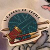Knitting Themed, Sticker Set, Crochet Themed, Vinyl Decals, Crafting ...